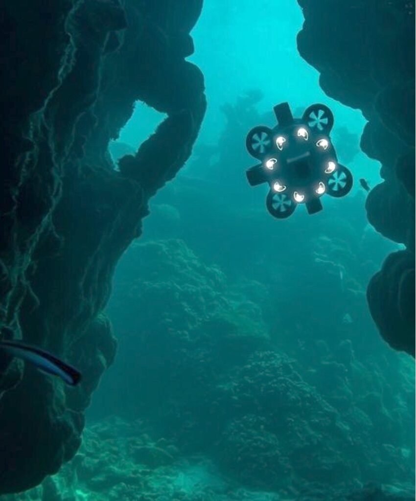 Underwater Inspection - Drone Entry